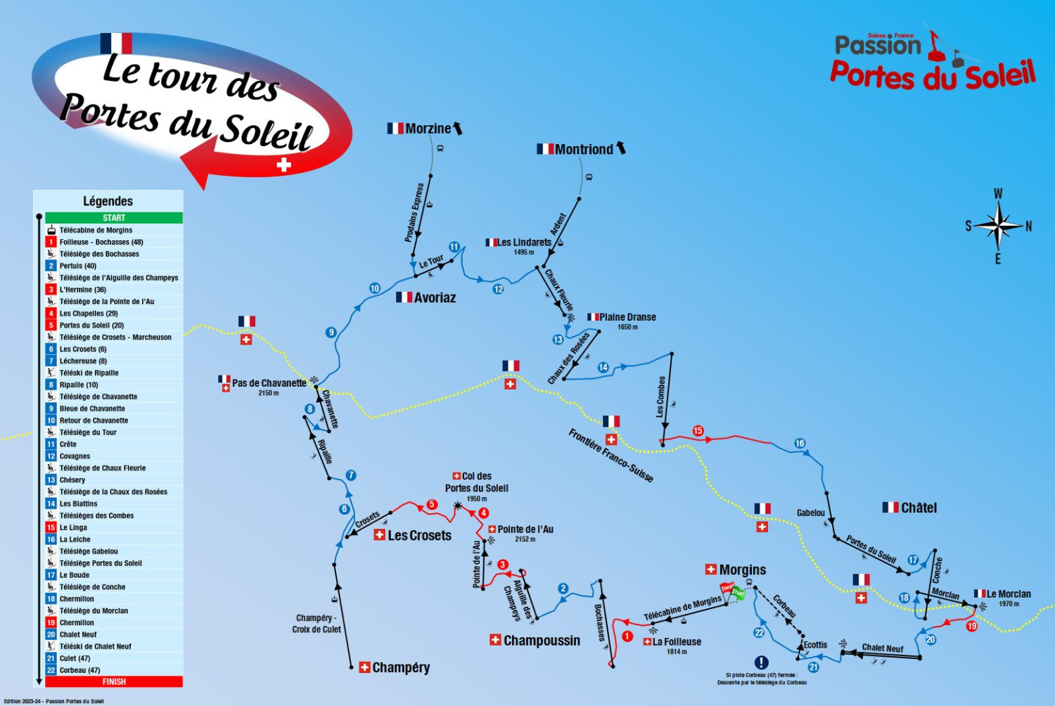 Tour des Portes du Soleil - Passion Portes du Soleil